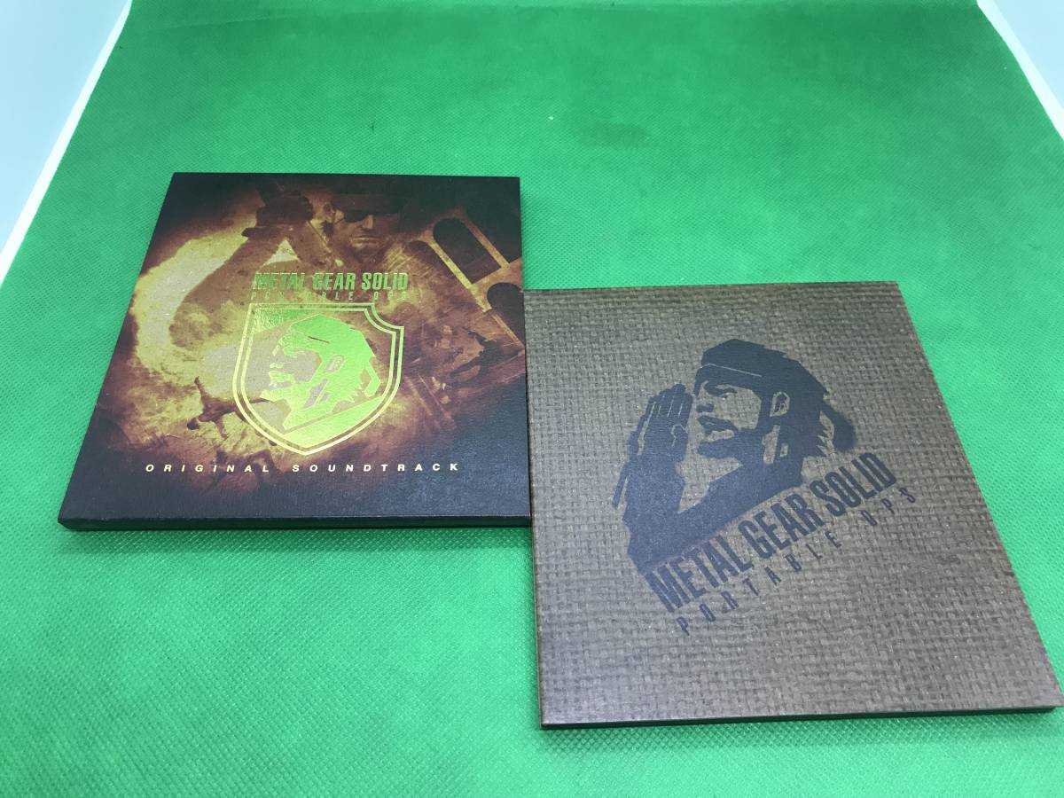 CD METAL GEAR SOLID PORTABLE OPS ORIGINAL SOUNDTRACK メタルギアソリッド サウンドトラック ...