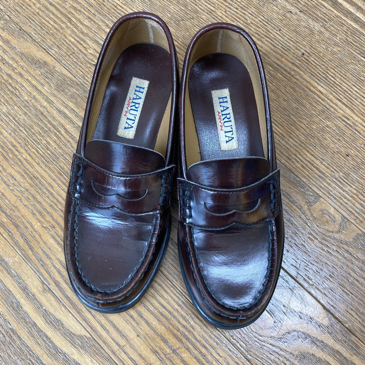 HARUTA ハルタローファー ローファー 22cm EEE(22.0cm以下)｜売買されたオークション情報、yahooの商品情報をアーカイブ公開 - オークファン（aucfan.com）