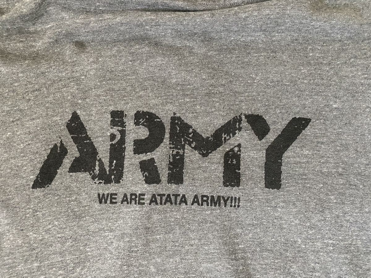 ATATA ジップアップ パーカー Lサイズ Holstein bacho RETROMAIA MOROHA spike shoes OVER ARM THROW PIZZA OF DEATH ...