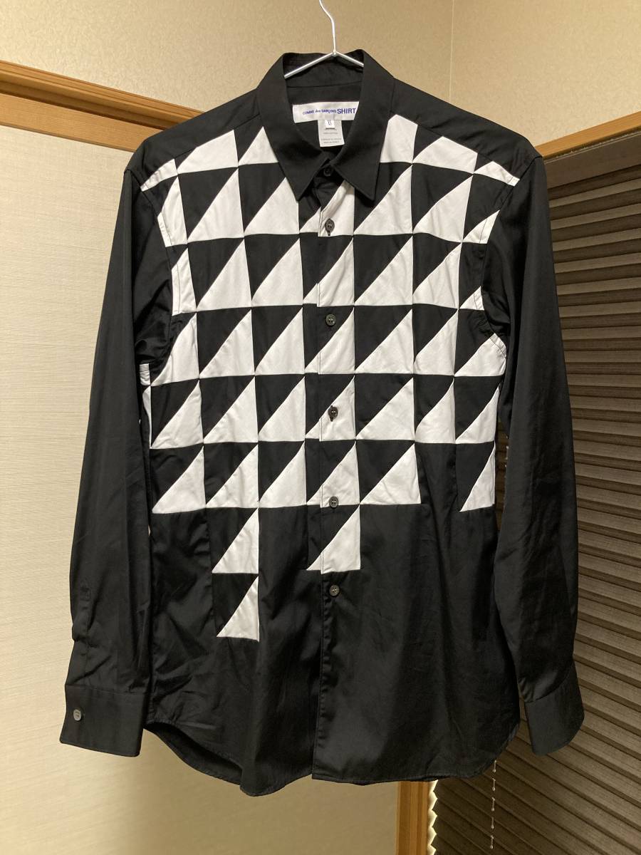 comme des garcons SHIRT 2021SS ランウェイ ルック使用 パッチワークブラウスXSサイズ(Sサイズ以下)｜売買されたオークション情報、yahooの商品情報を ...