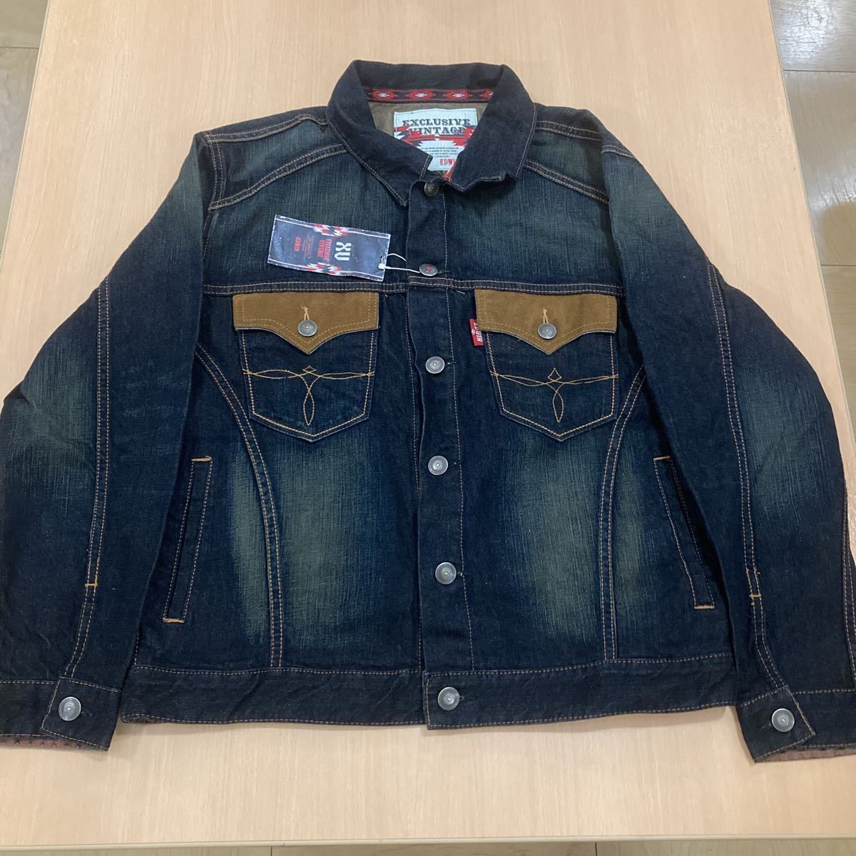EDWIN XV ネイティブ柄 デニムジャケット メンズ 3XL ジージャン エドウィン ビッグサイズ(XLサイズ以上)｜売買されたオークション情報、yahooの商品情報をアーカイブ公開 ...