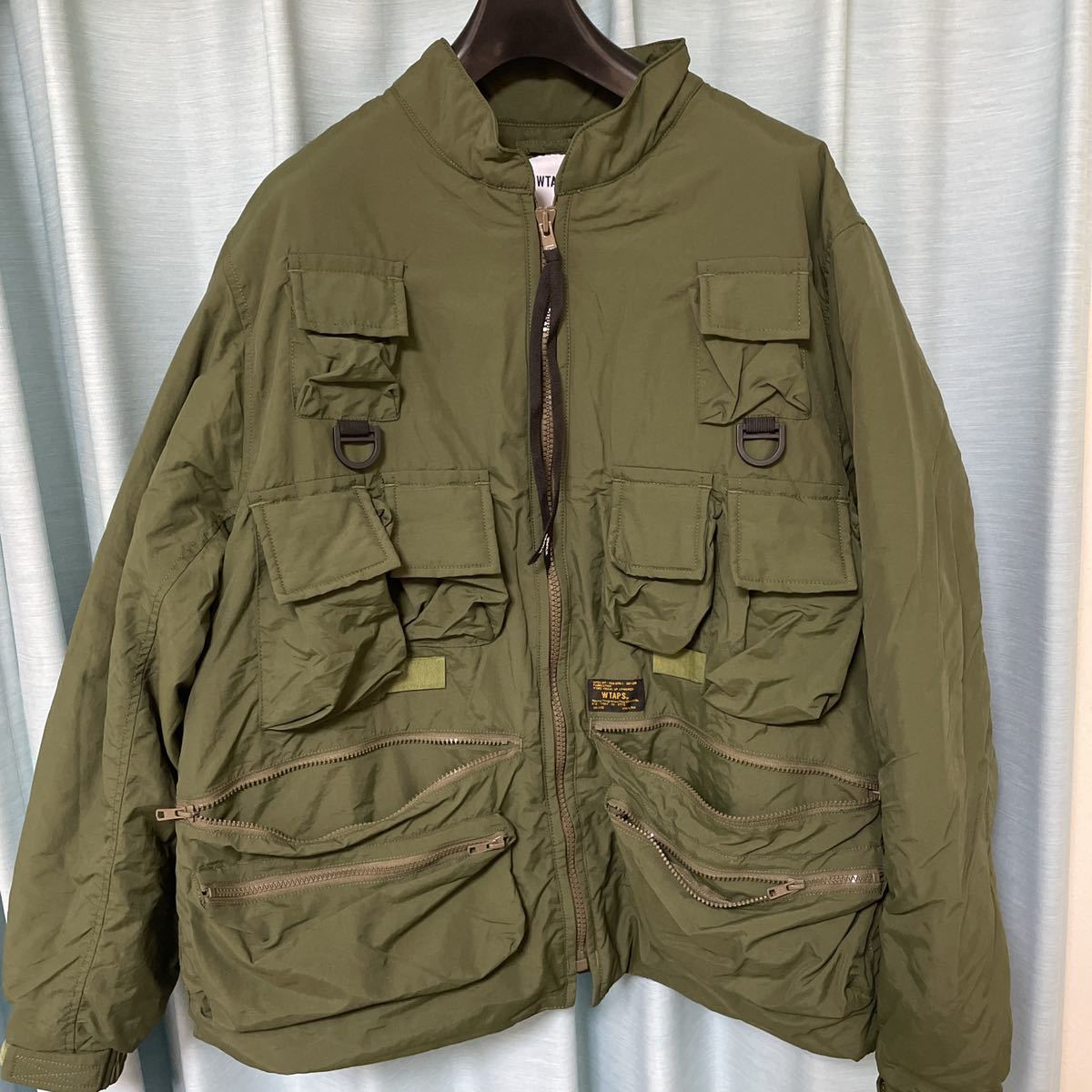WTAPS modular jacket WTAPS 2017 AW 2nd EX35 MODULAR JACKET NYLON TAFFETA OLIVE DRAB size xl 04 ...