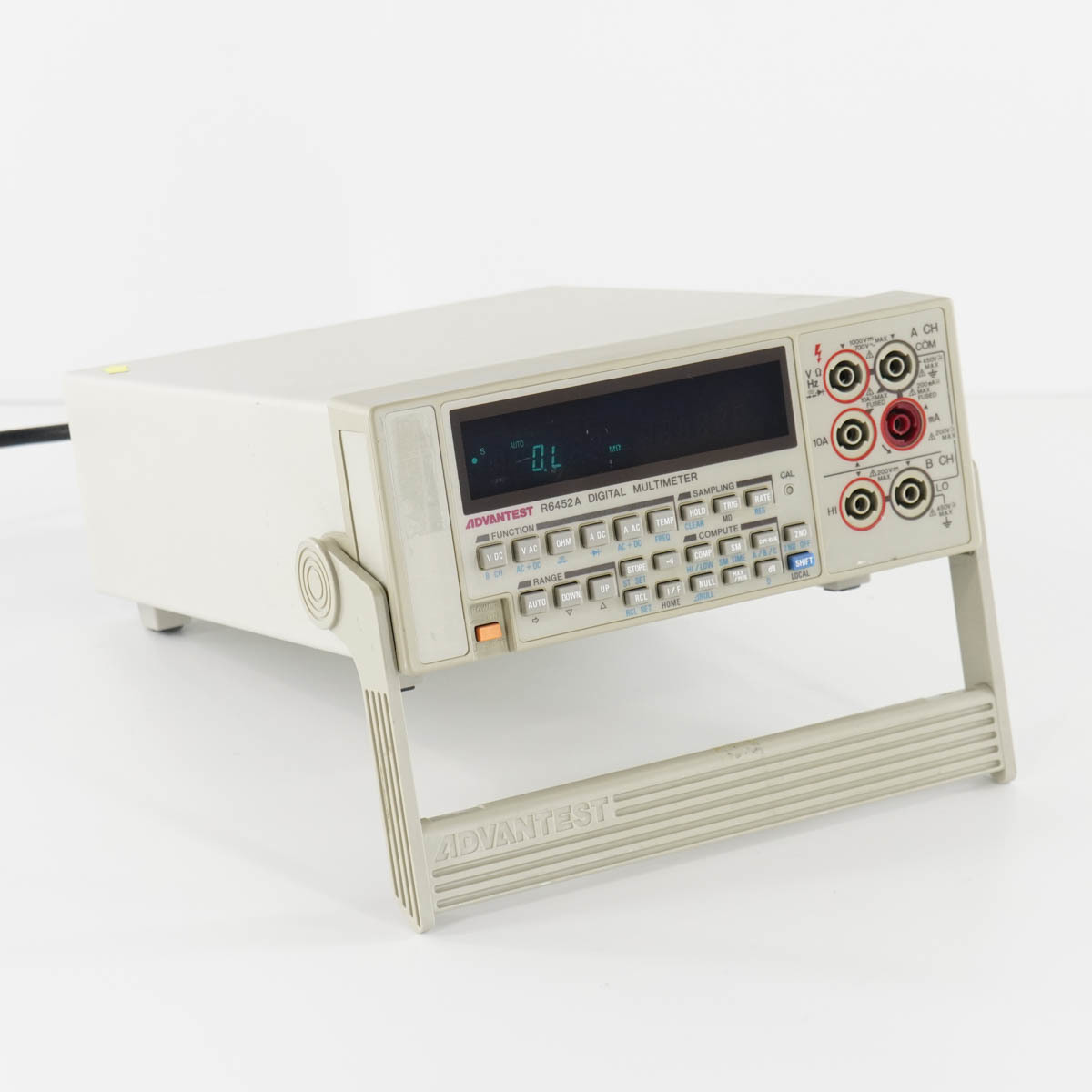 DW 8日保証 ADVANTEST R6452A DIGITAL MULTIMETER デジタルマルチメーター ST03106-0318 ...