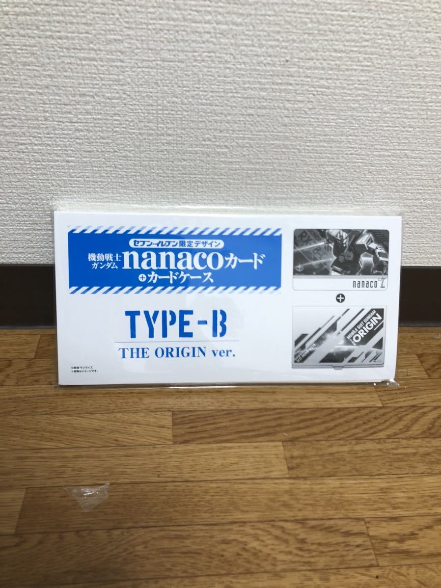 機動戦士ガンダム ナナコカード TYPE－B THE ORIGIN Ver. カードケース付き nanaco(機動戦士ガンダム)｜売買されたオークション情報、yahooの商品情報をアーカイブ ...
