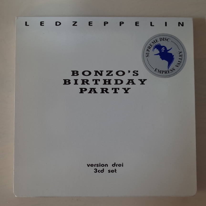 LED ZEPPELIN BONZO'S BIRTHDAY PARTY 3CD EMPRESS VALLEY(Led Zeppelin)｜売買 ...