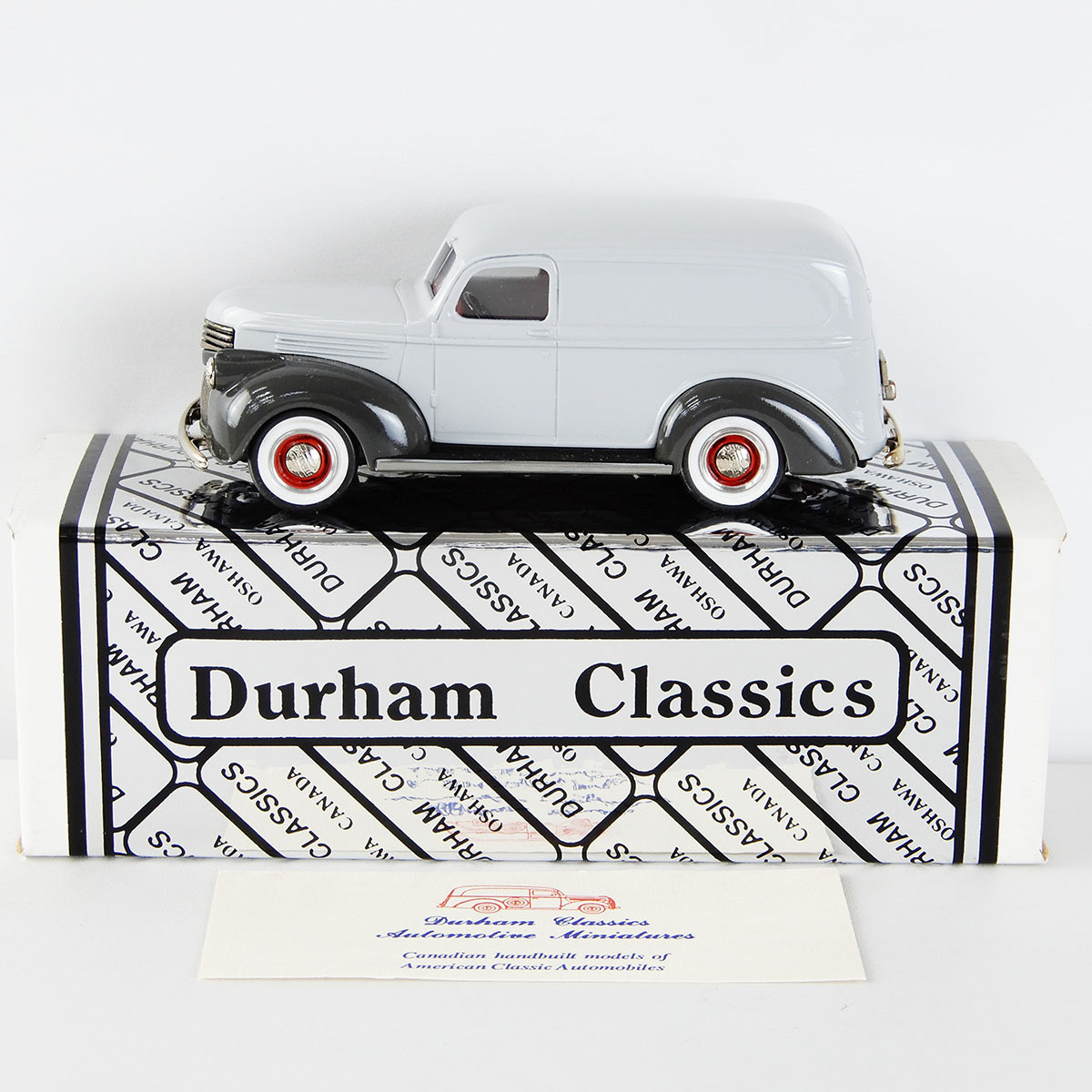 DURHAM CLASSICS 1941 CHEVROLET シボレー 1/43スケール レトロ ミニカー グレー クラシックカー Y160 ...