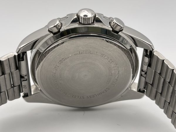 TISSOT ティソ 1853 100M/330FT クロノグラフ E662/762M クオーツ(ティソ)｜売買されたオークション情報、yahooの商品情報をアーカイブ公開 - オークファン ...