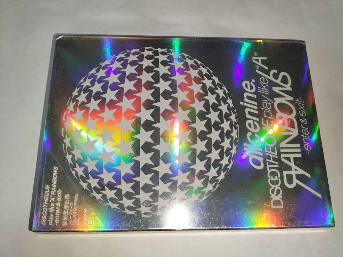 DVD alicenine DISCOTHEQUE Play A RAINBOWS enter & exit アリス九號 初回生産仕様 ...