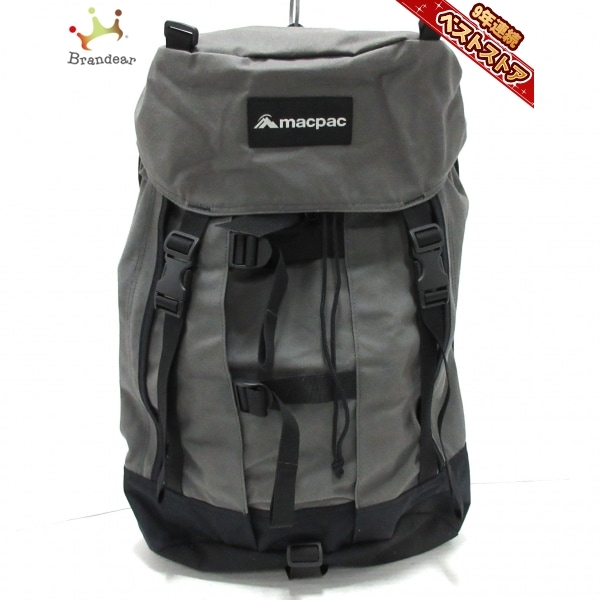 マックパック macpac リュックサック - ナイロン グレー×黒 バッグ(レディースファッション)｜売買されたオークション情報、yahooの商品情報をアーカイブ公開 - オークファン ...
