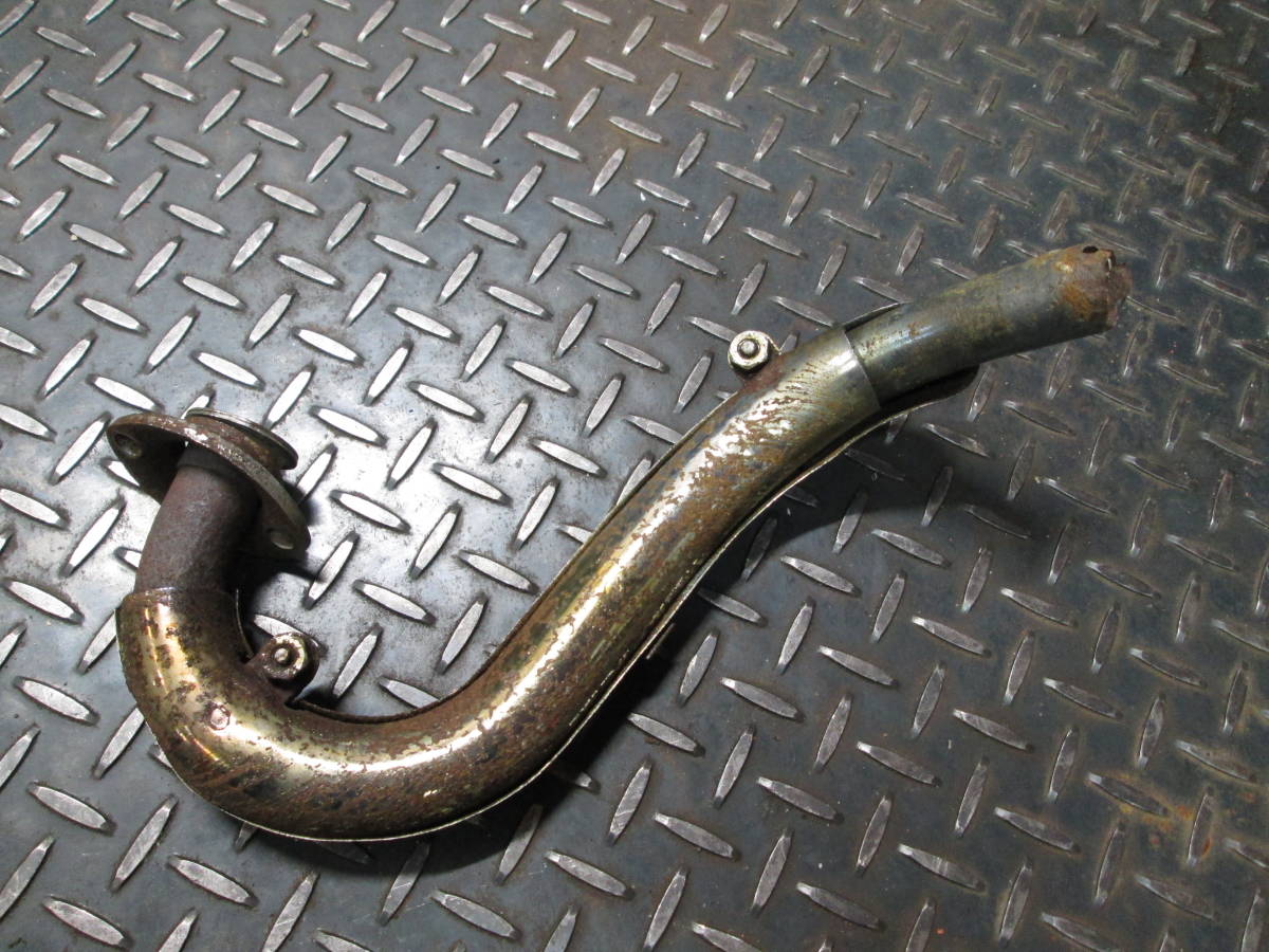 ダックス70 純正マフラー ジャンク 部品取り 補修素材 ヒートガード エクスポート export ダックス50 dax50 dax70 st50ex st70ex 初期型(マフラー本体（純正 ...