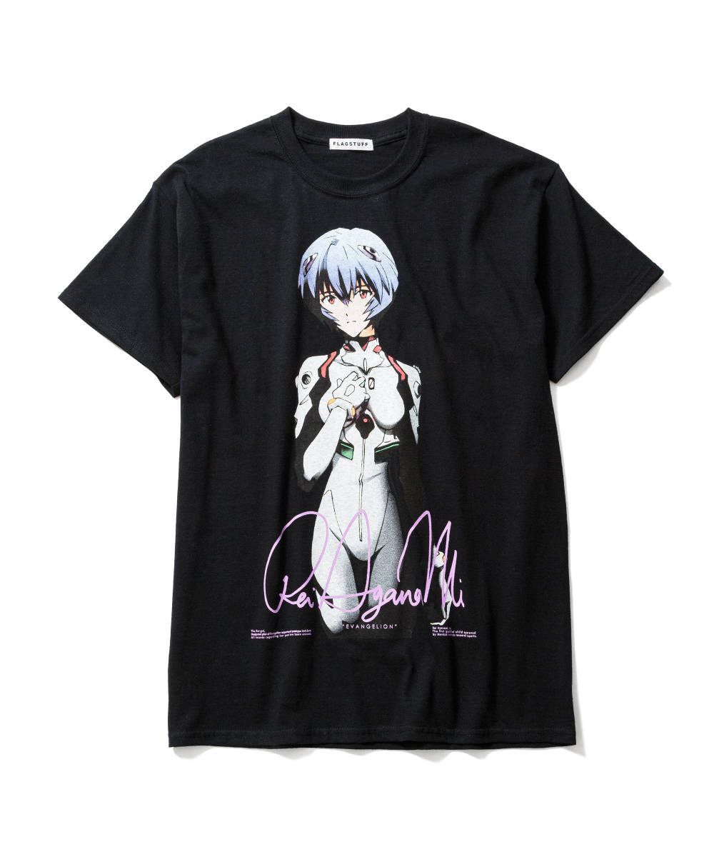 M FLAGSTUFF フラッグスタッフ フラグスタフ × EVANGELION EVA エヴァンゲリオン Tシャツ シャツ 黒(イラスト、キャラクター)｜売買されたオークション情報 ...