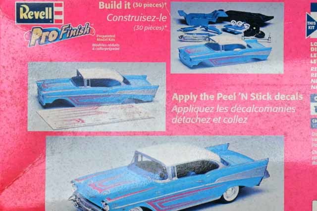Revell Pro Finish 1957 Chevy Bel Air シェビー ベルエアー 1/25 90%組立て済み(レベル)｜売買され ...