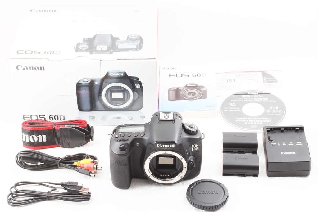 極上品 Canon キヤノン EOS 60D ボディ 1800万画素 デジタル一眼/元箱 a-9565(キヤノン)｜売買されたオークション情報、yahooの商品情報をアーカイブ公開 ...