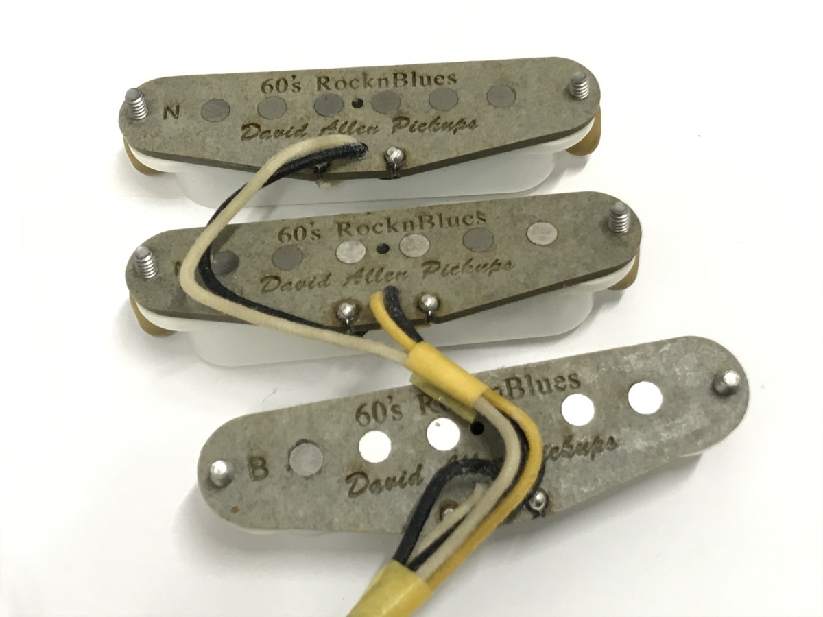 1円 David Allen Pickups 60's ROCK N BLUES ストラト用ピックアップ D.Allen Pickups ...