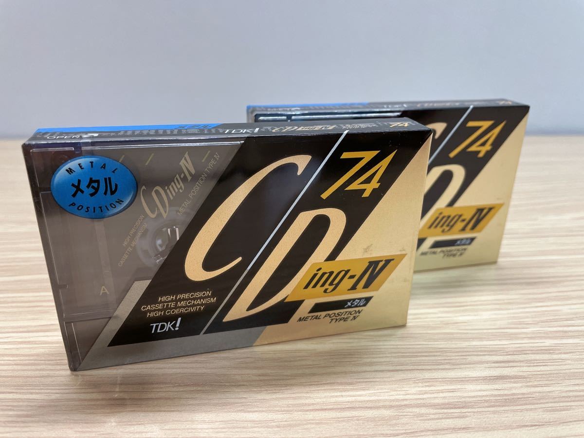 TDK CDing-4 74 メタルポジションカセットテープ CDING4-74M ×②セット(記録媒体)｜売買されたオークション情報 ...