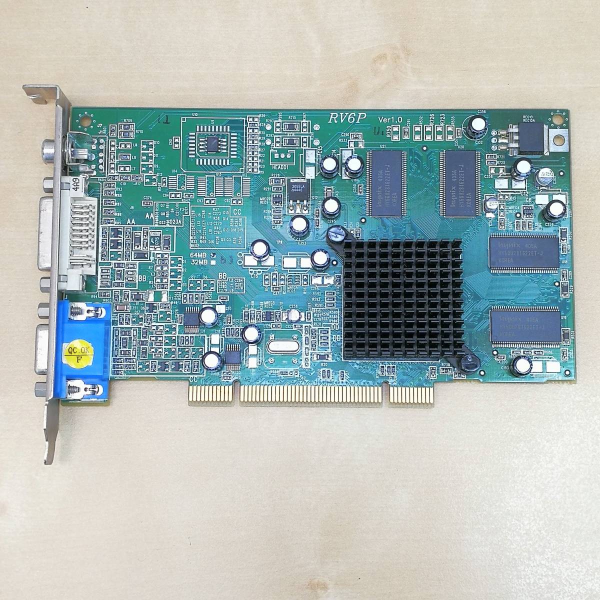 グラフィックボード PowerColor RV6P ATI Radeon 7000 64MB 32ビットDDR PCI(PCI)｜売買された ...
