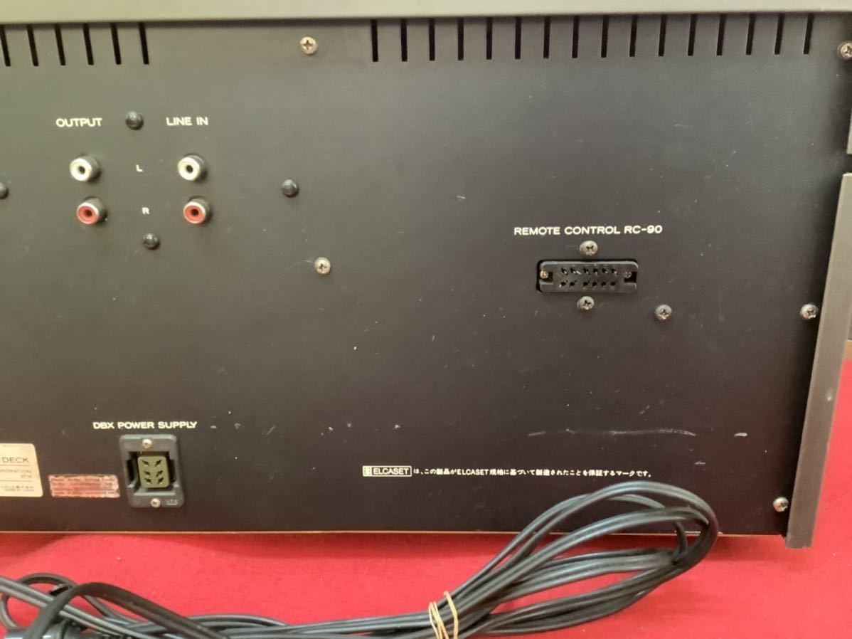 B6293 Y TEAC ティアック エルカセットデッキ AL-700 通電あり ジャンク(一般)｜売買されたオークション情報、yahooの商品情報をアーカイブ公開 - オークファン ...