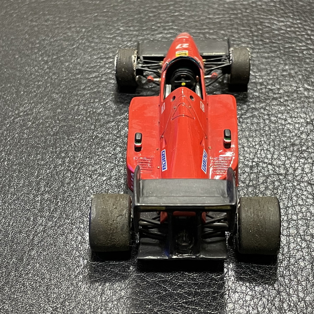 1/43 ハンドメイド 完成品 フェラーリ F186 前期型 開幕戦 ブラジルGP 1986 M.アルボレート / S.ヨハンソン FDS ...