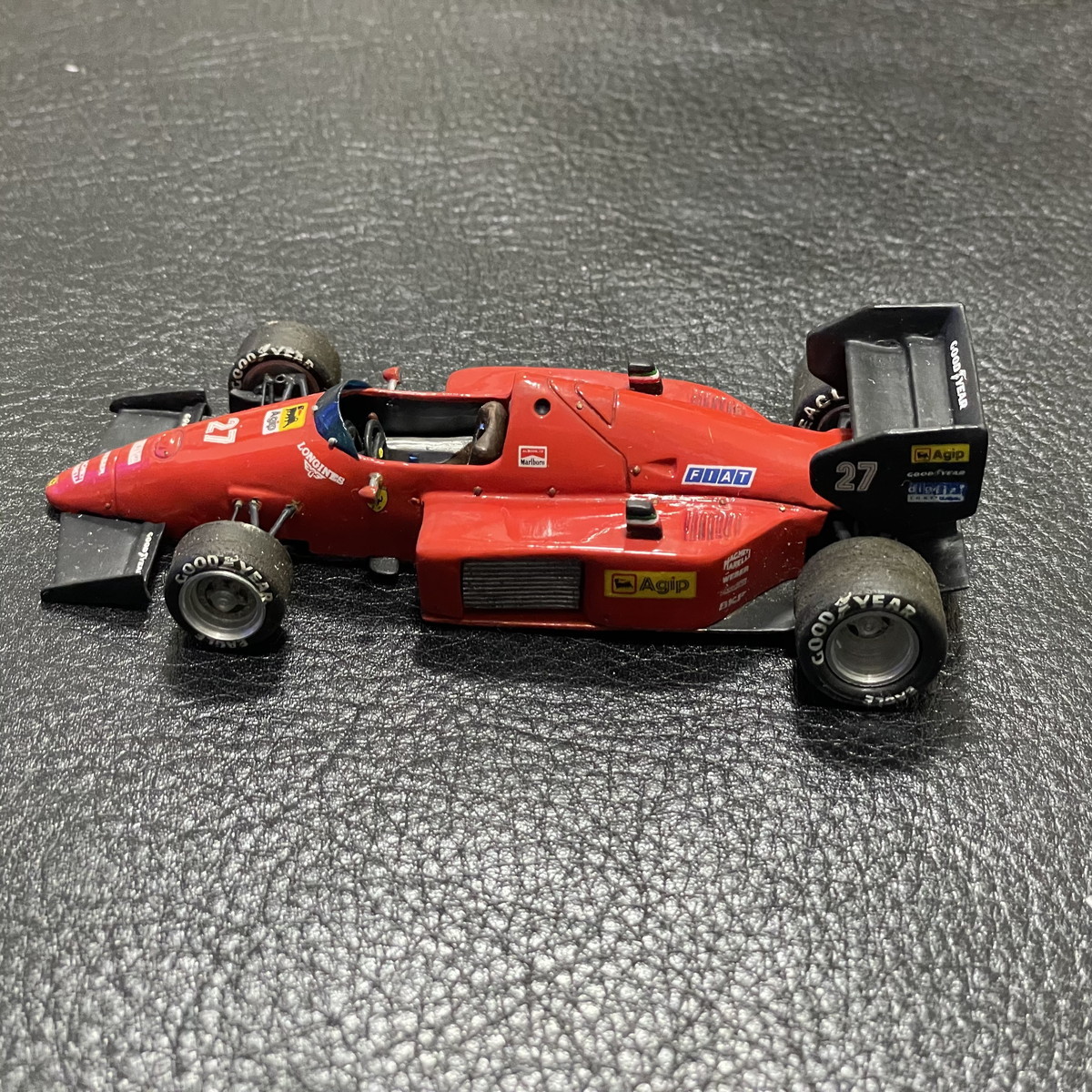 1/43 ハンドメイド 完成品 フェラーリ F186 前期型 開幕戦 ブラジルGP 1986 M.アルボレート / S.ヨハンソン FDS ...