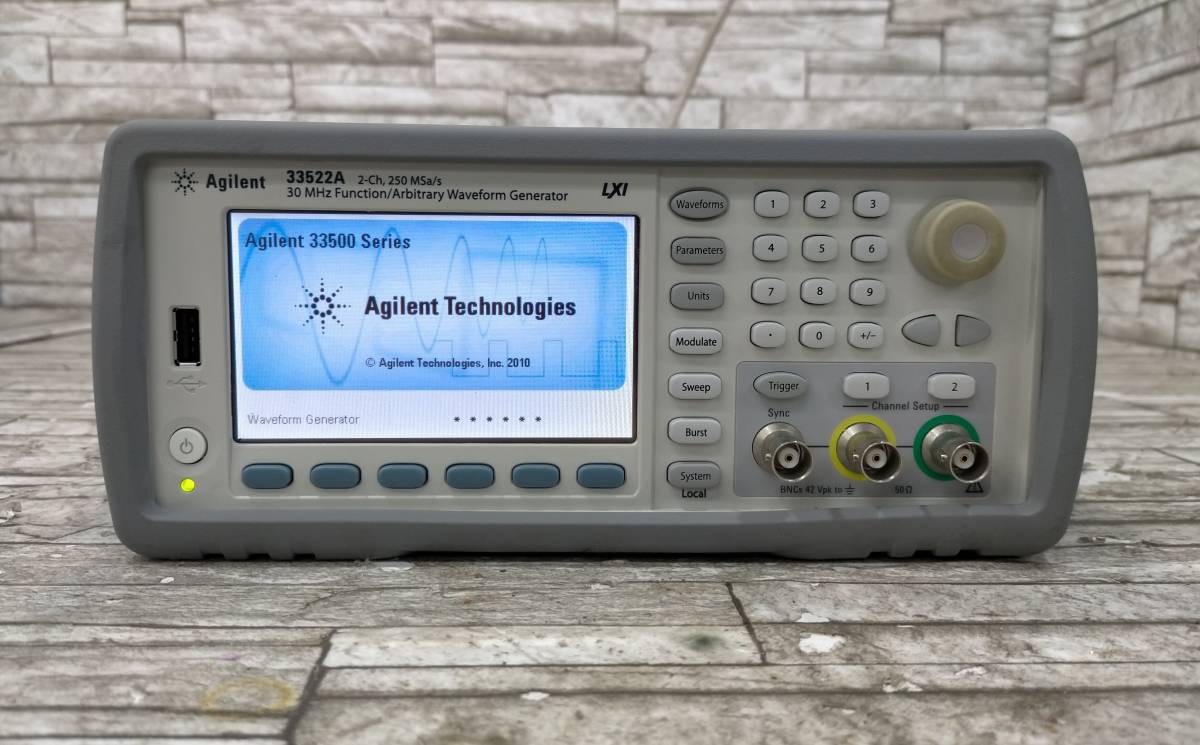 Agilent 33522A 2-Ch 250MSa/s 30MHz Function Generator/アジレント 任意波形発生器(その他 ...