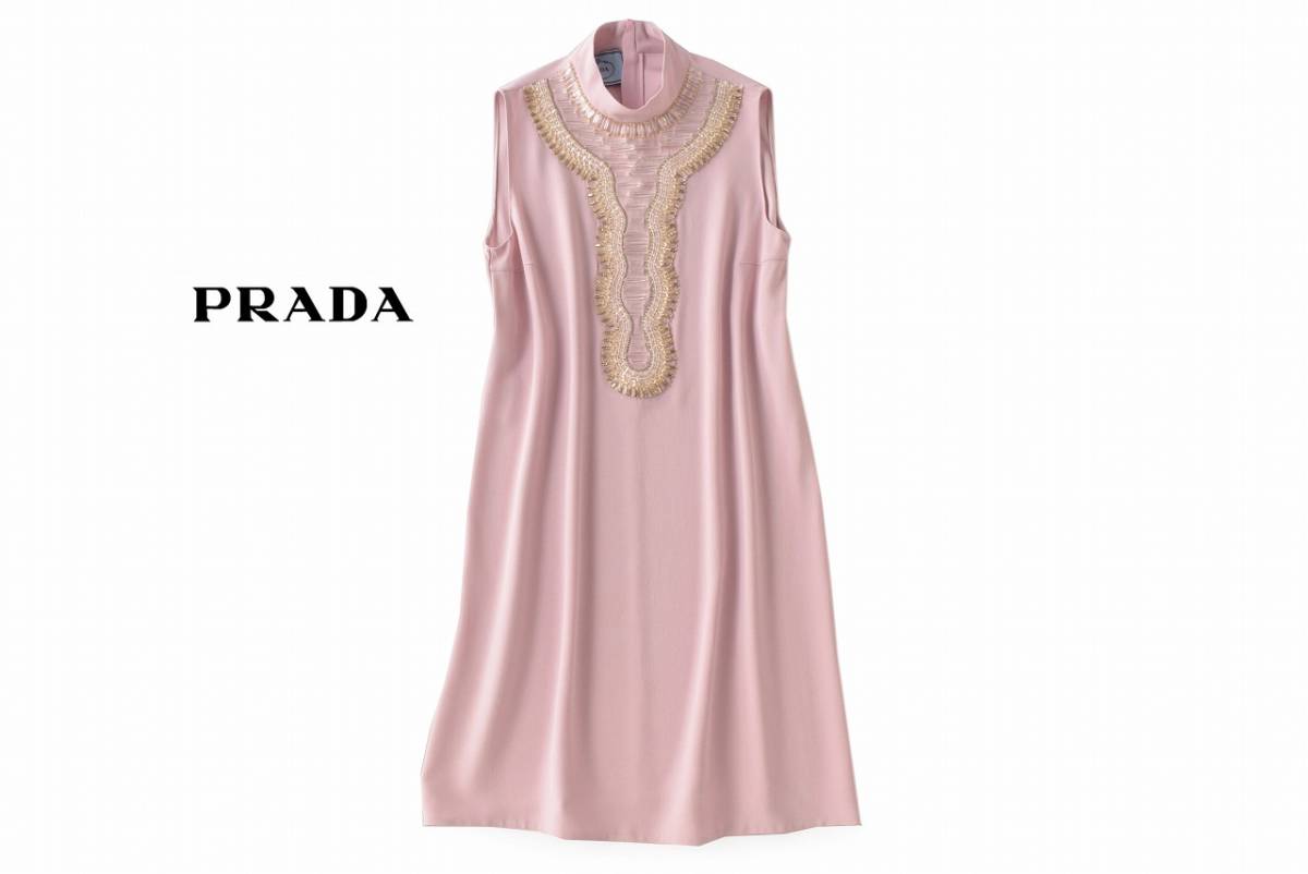 PRADAプラダ 38size/7-9号 ワンピースB216(ワンピース（ロング）)｜売買されたオークション情報、yahooの商品情報をアーカイブ公開 - オークファン（aucfan.com）