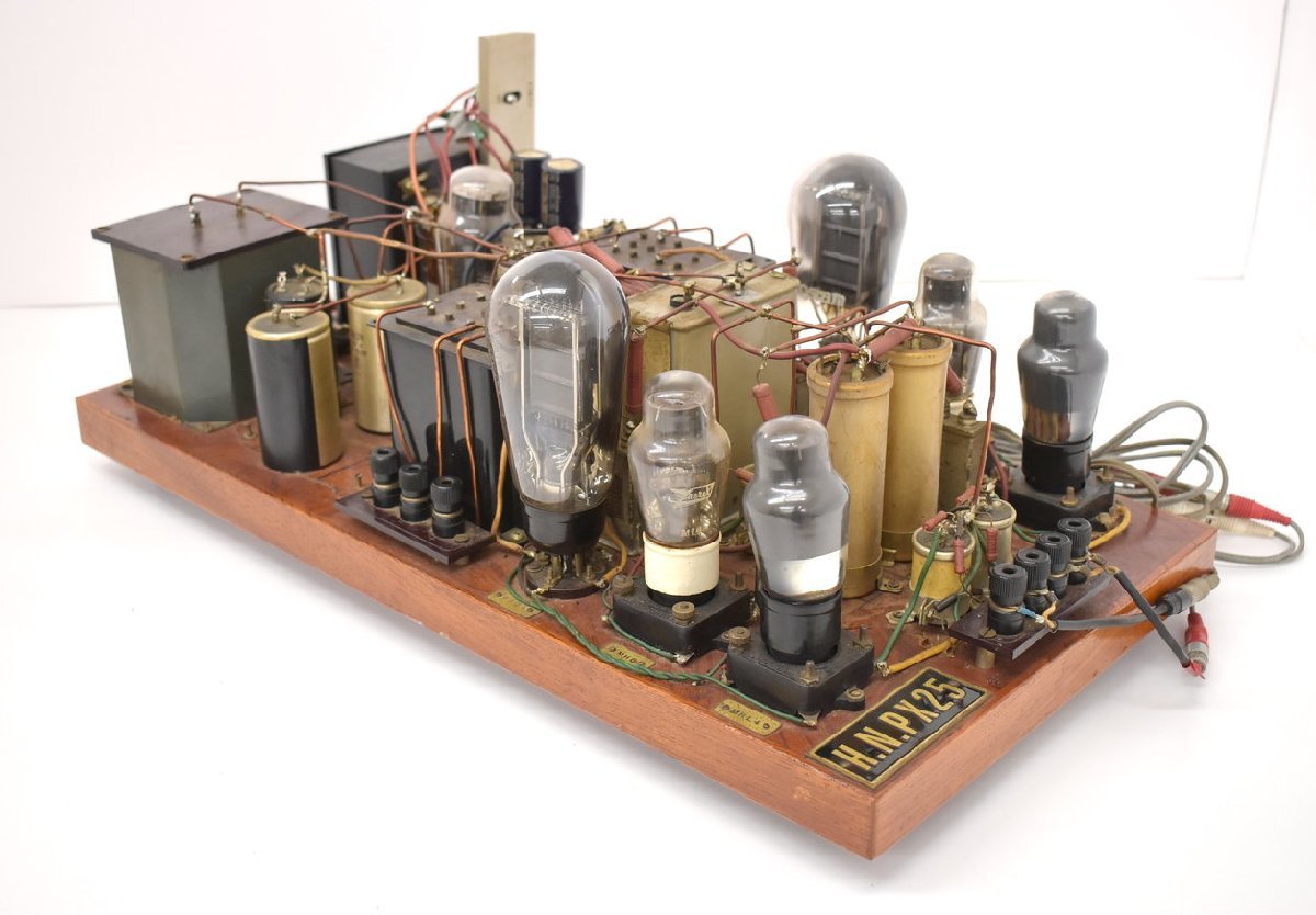 自作真空管アンプ H.N.PX25 MHL4 MH6 PX25 TANGO MS-250CT BENJAMIN VR38 ジャンク ...
