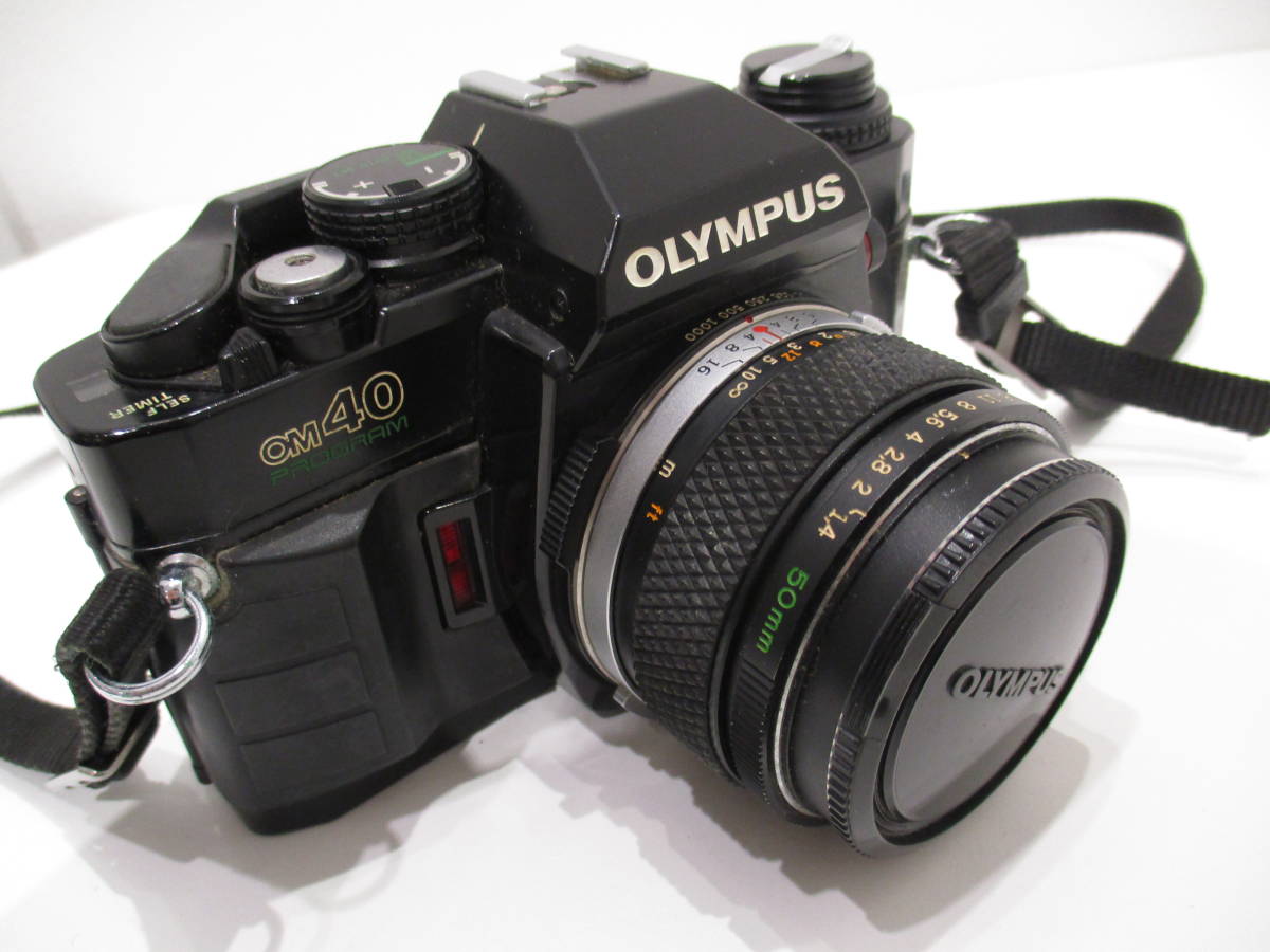 1228 OLYMPUS OM-40 PROGRAM G.ZUIKO 1:1.4 f=50mm(オリンパス)｜売買されたオークション情報、yahooの商品情報をアーカイブ公開 - オークファン ...