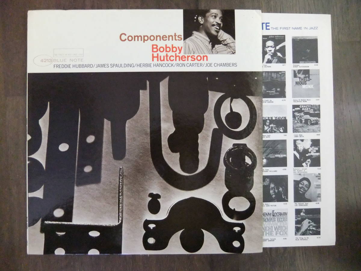 オリジナル Bobby Hutcherson/COMPONENTS Blue Note BLP4213 NEW YORK/VAN GELDER ...
