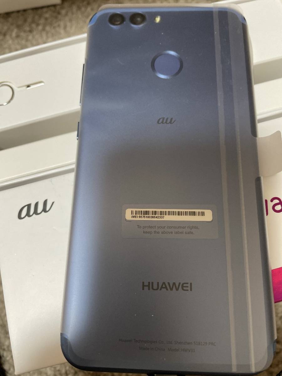 HUAWEI nova 2 HWV31 au オーロラブルー SIMフリー ほぼ 訳あり 1(Android)｜売買されたオークション情報、yahooの商品情報をアーカイブ公開 ...
