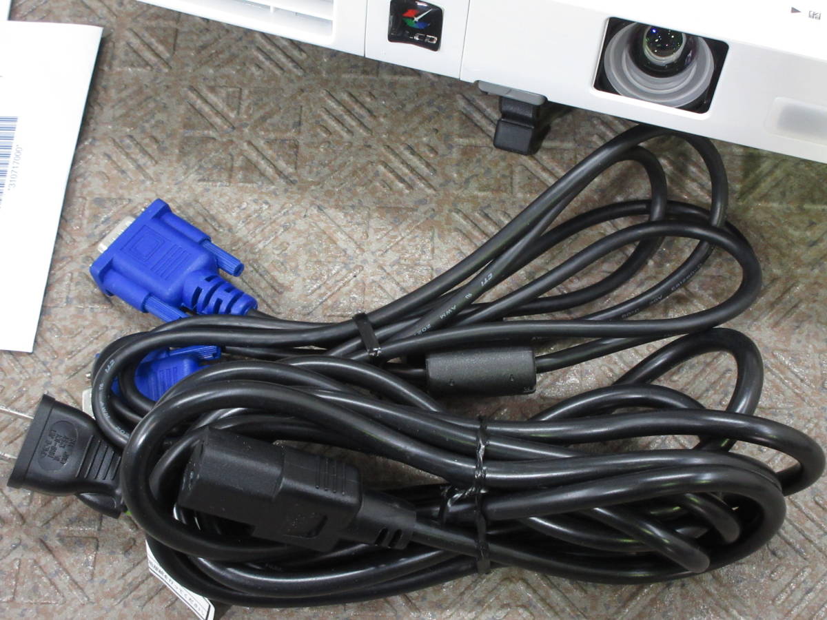 EPSON / EB-1771W / 3000lm プロジェクター / ランプ使用 121時間 / 付属品あり / No.N286(本体)｜売買されたオークション情報、yahooの商品情報を ...