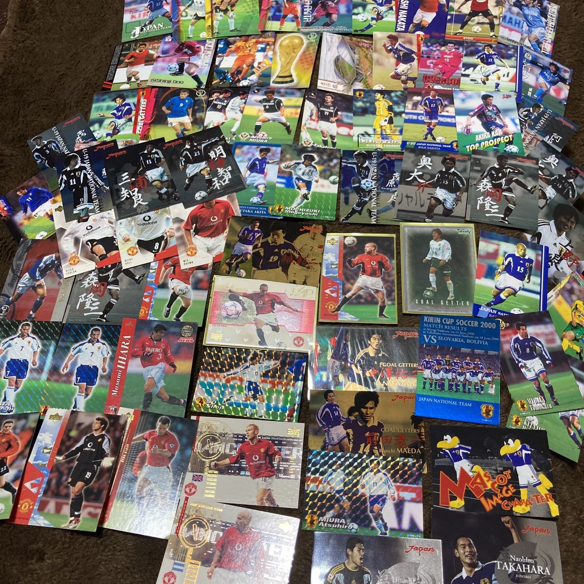 サッカー キリンカップ soccer Japan J.cards calbee photo upper deck カード カルビー 2000年 フォトカード レア 135枚 セット(2000 ...