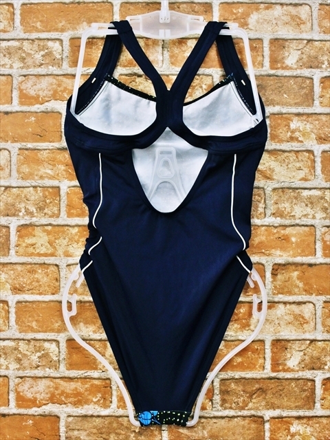 BS8-405 // 紙タグ付き レディース競泳水着 Cuteなフラワー柄design ハイレグ水着 濃紺L 一番安価な送料はゆうパケットなら210円(ワンピース)｜売買されたオークション情報 ...