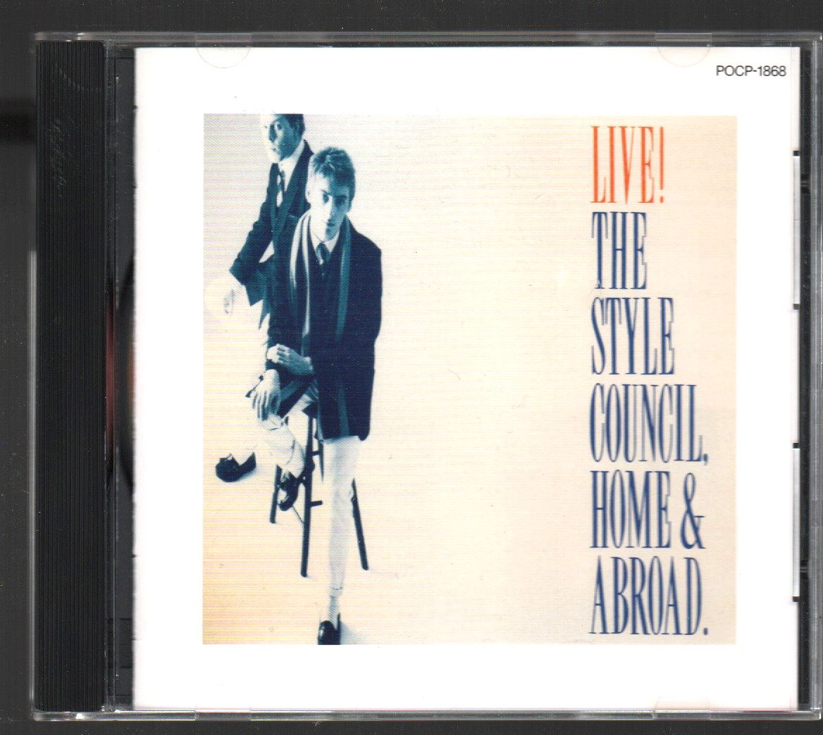 ザ スタイル カウンシル ライブ盤 LIVE THE STYLE COUNCIL HOME AND ABROAD. 品番:POCP-1868 ...