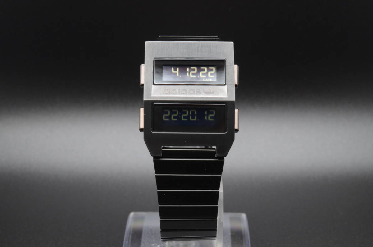 adidas アディダス Archive アーカイブ M3 All Black Z20001-00 デジタル クオーツ 腕時計 現状品 k-078(アディダス)｜売買されたオークション情報 ...
