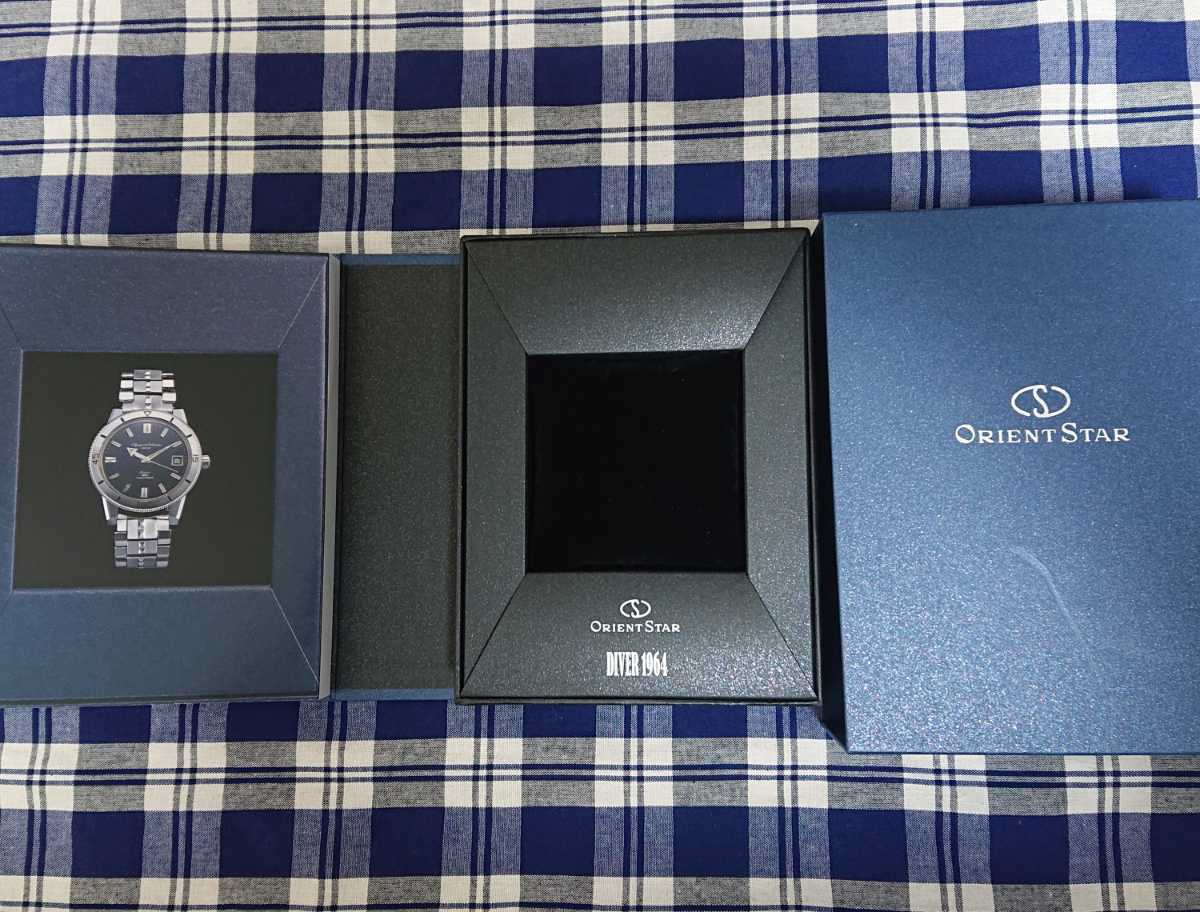 限定モデル オリエントスター ダイバーズ 1964 RK-AU0501B 自動巻き 200m(オリエントスター)｜売買されたオークション情報、yahooの商品情報をアーカイブ公開 ...