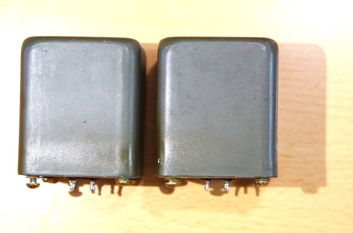 T-59 USA 軍用 6L6 push pull amp. AM20 Mic入力 トランス その1 2個(パーツ、部品)｜売買された ...