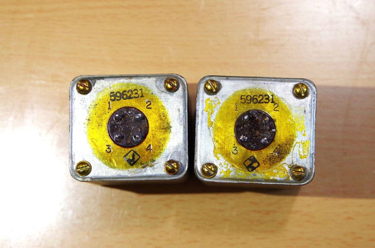 T-59 USA 軍用 6L6 push pull amp. AM20 Mic入力 トランス その1 2個(パーツ、部品)｜売買された ...