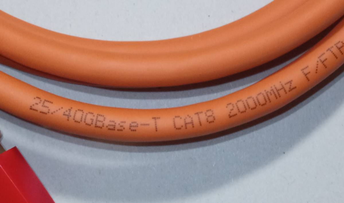 A798-1 LANケーブル CAT.8 1.5m 1本 25/40GBase-T cat8 カテゴリ8 40Gbps(2m)｜売買された ...