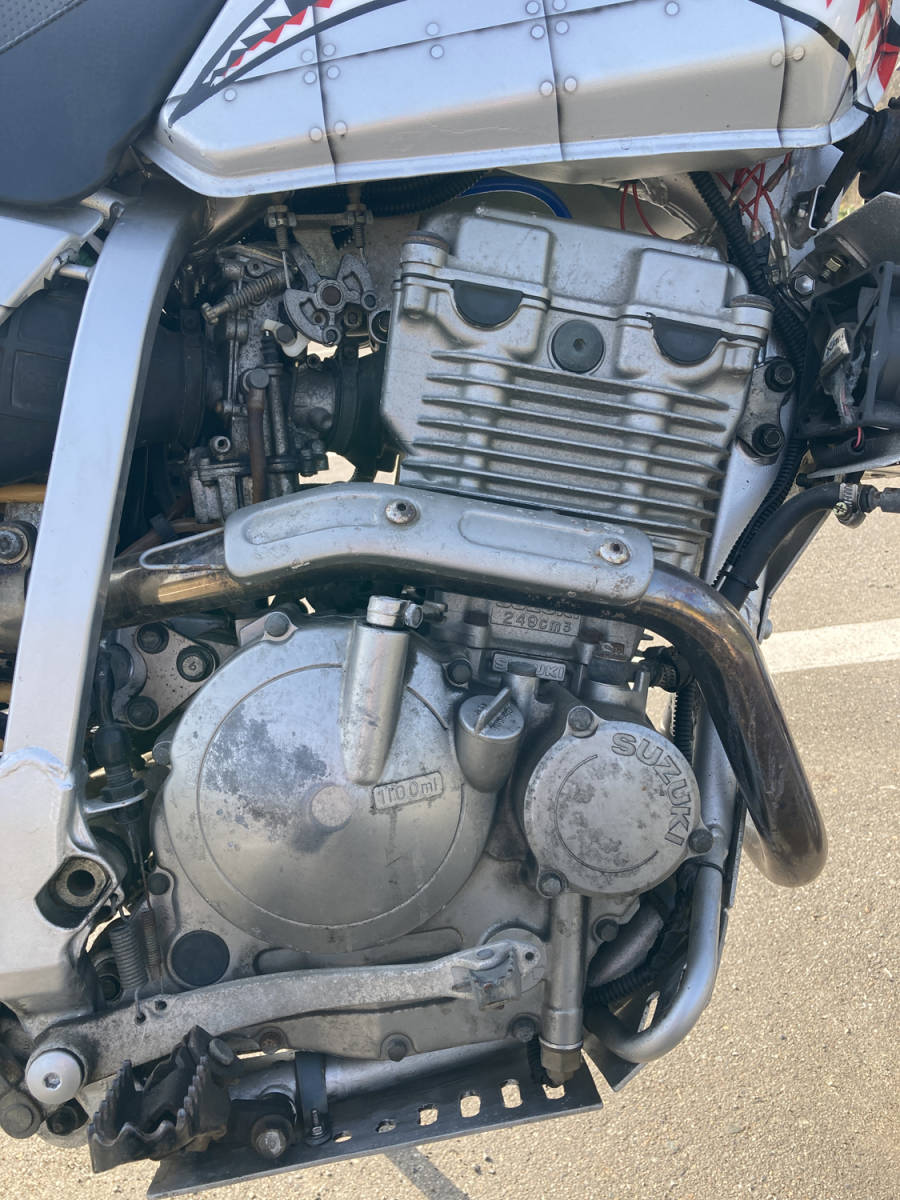 SUZUKI DR250R SJ45A 250cc 走行19000km 実動 オフロード 加速ポンプ 強制開閉 全塗装 個人出品 新潟より ...