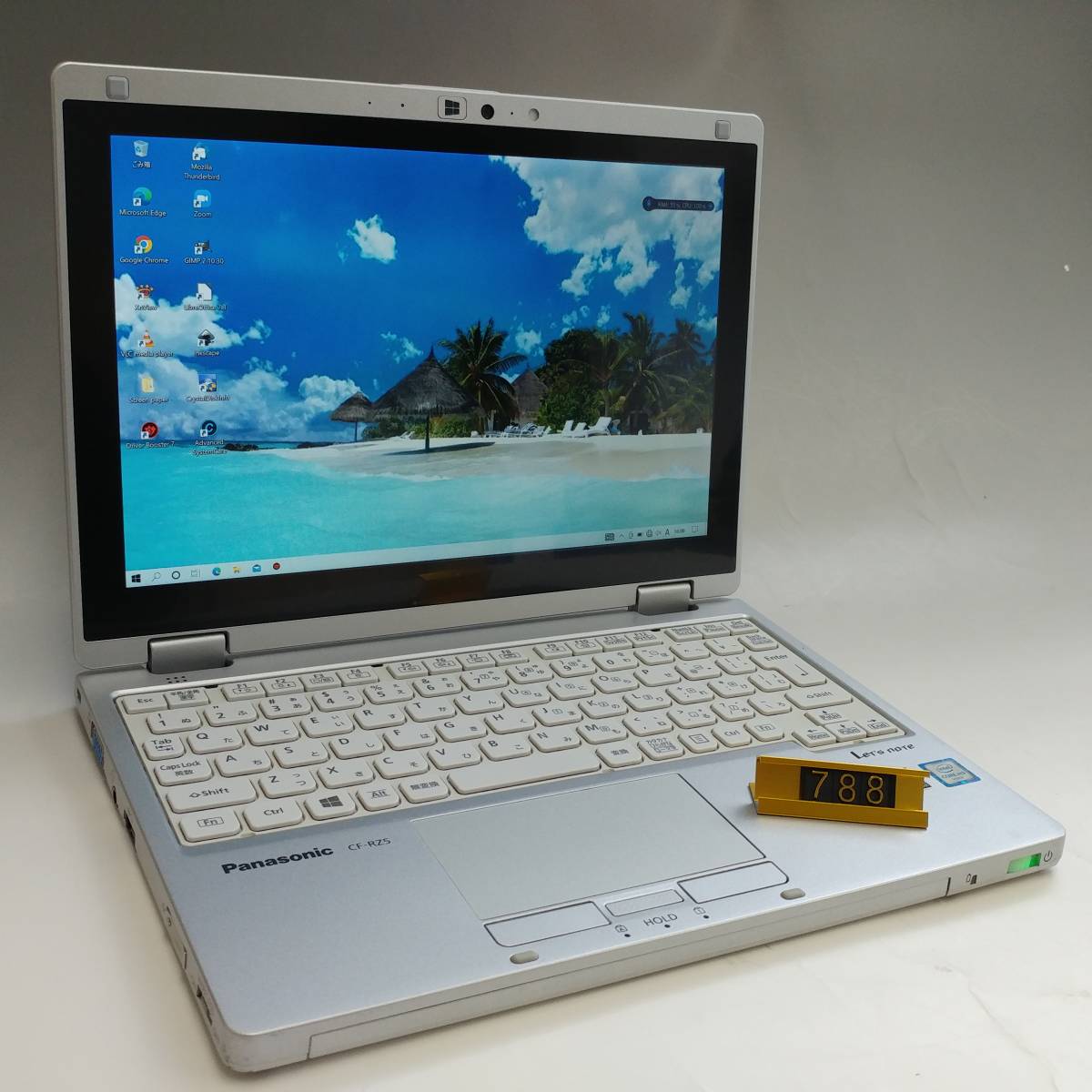 788 Panasonic CF-RZ5 10.1インチ Core m3-6Y30 0.9Ghz 第6世代 メモリ4GB SSD119GB ...