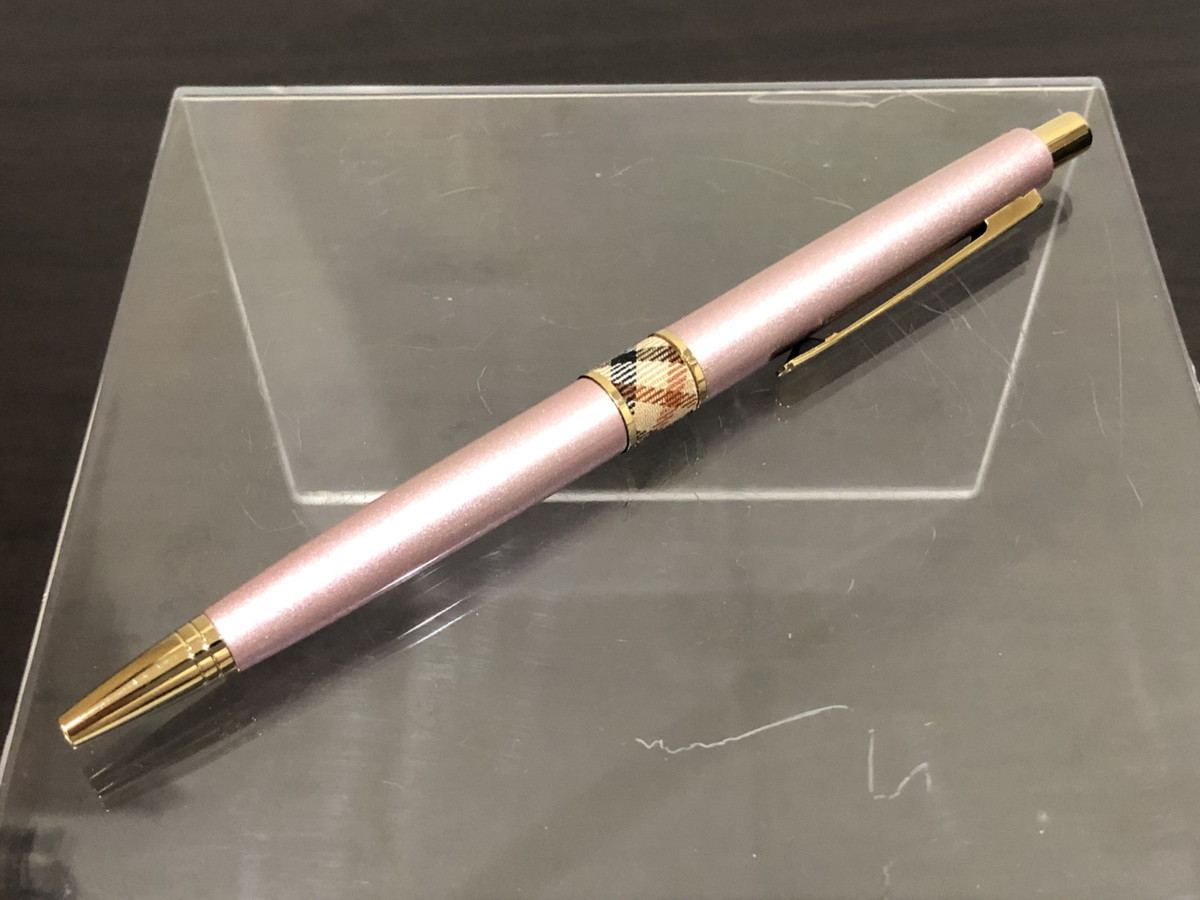 YS-1 ダックス シンプソン DAKS SIMPSON ボールペン ピンク系 全長13cm 太さ0 9cm 黒インク 残量有り 東京発 ...