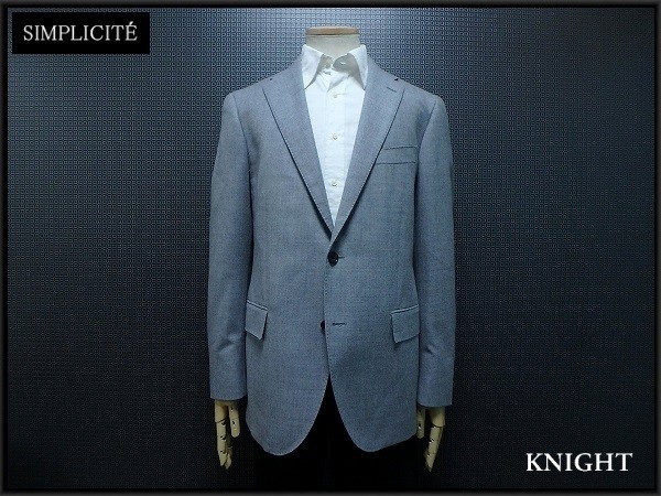 Simplicite Plus ウールジャケット 50 シンプリシテェプリュス/総裏地付き センターベント¨(Mサイズ)｜売買されたオークション情報、yahooの商品情報をアーカイブ公開 ...