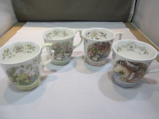 Royal Doulton ロイヤルドルトン カップ 4点 セット 春夏秋冬 THE BRAMBLY HEDGE 4866(ロイヤルドルトン)｜売買されたオークション情報、yahooの商品情報 ...