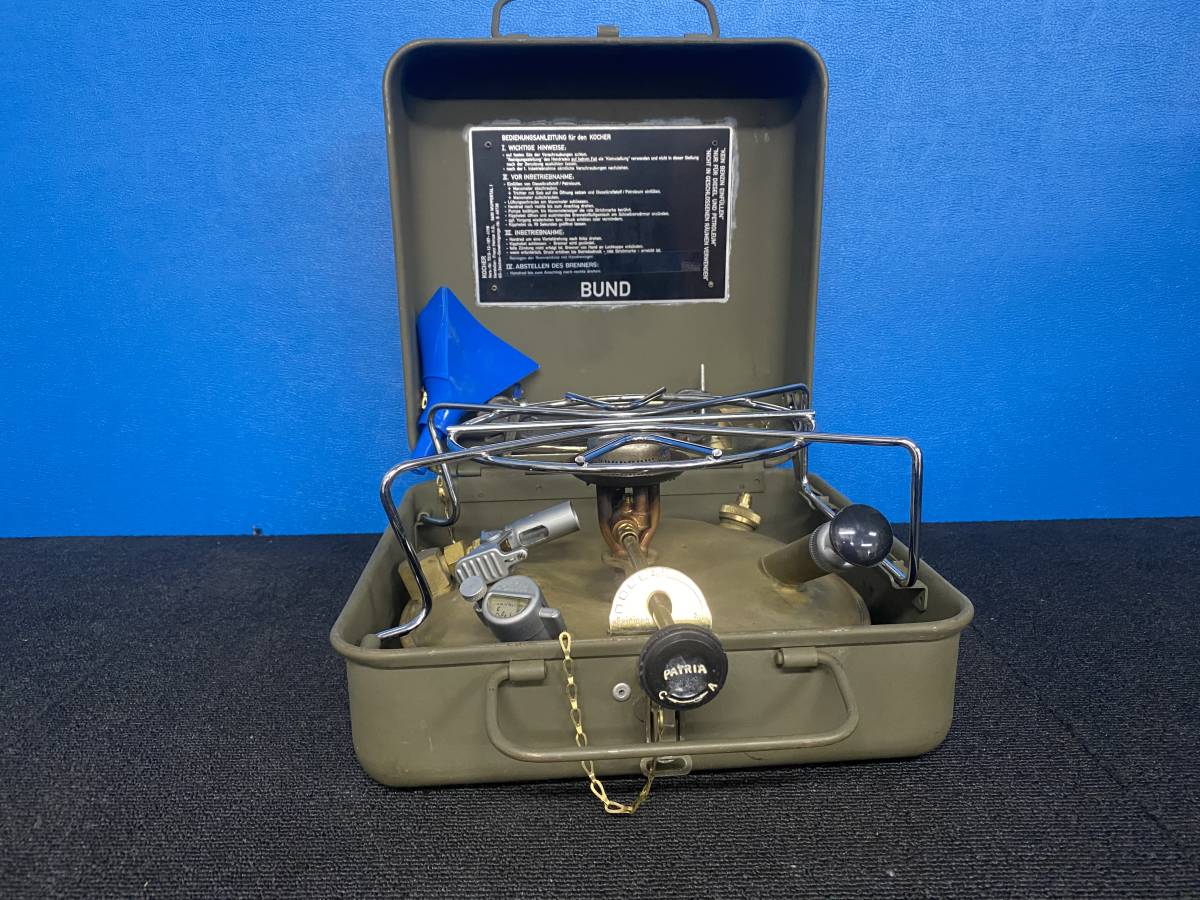 GENIOL KOCHER Vers.-Nur.7310-12-187-4098 キャンプ ストーブ ジャンク品(ストーブ、コンロ)｜売買され ...