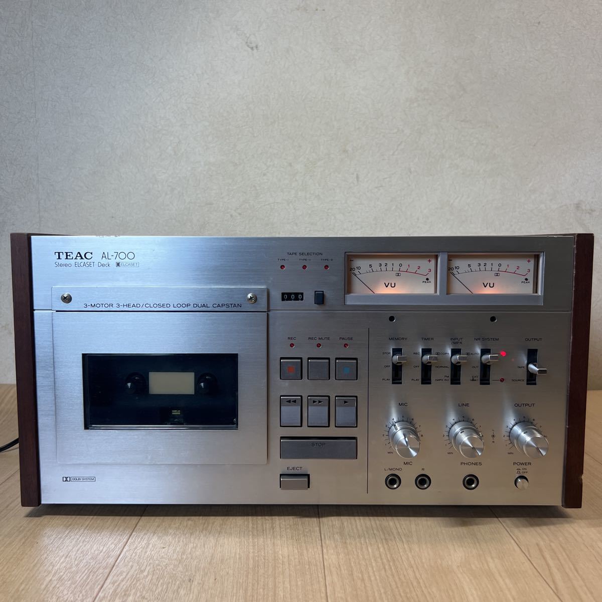 TEAC AL-700 カセットデッキ(一般)｜売買されたオークション情報、yahooの商品情報をアーカイブ公開 - オークファン ...