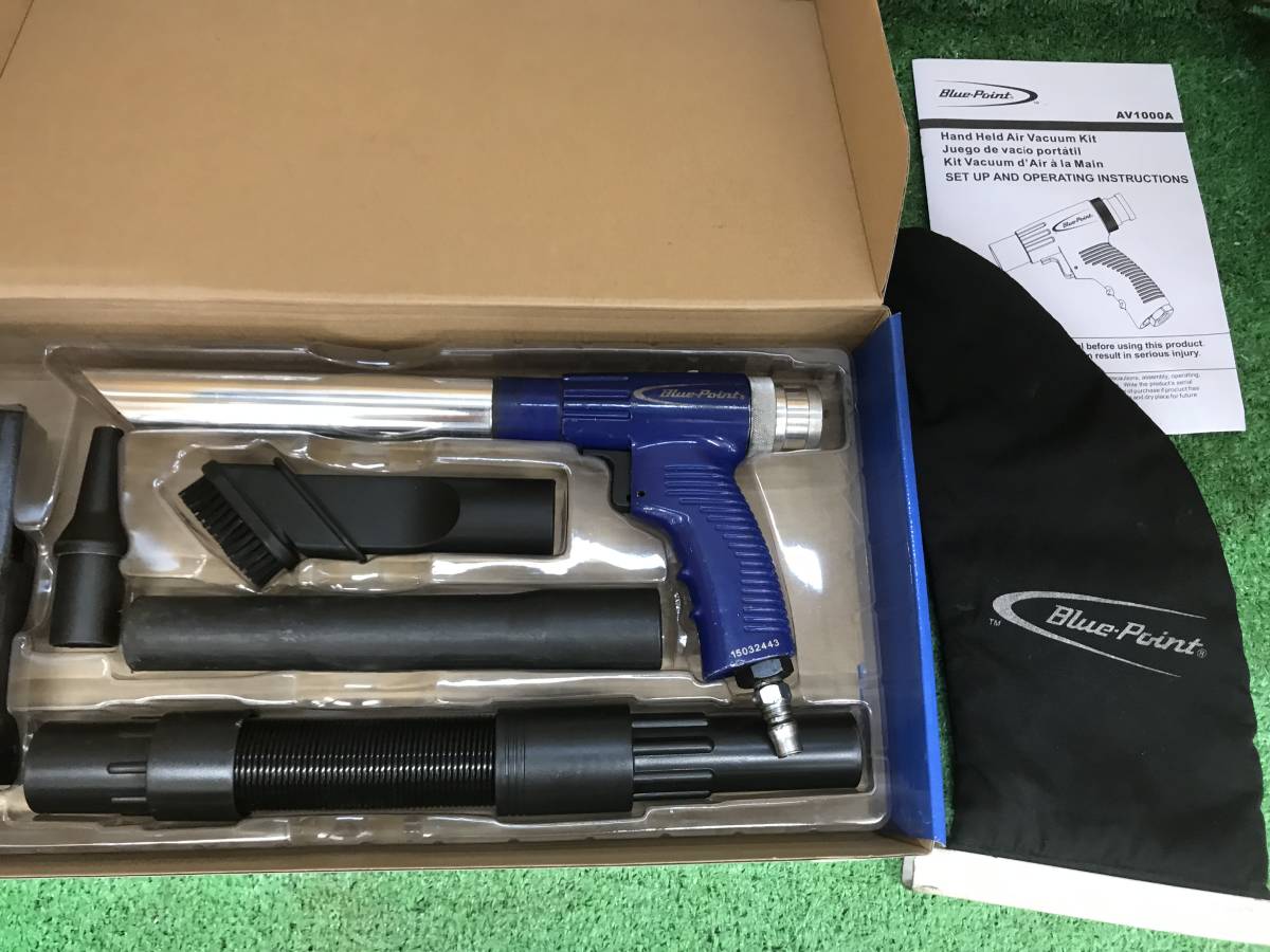 014〇おすすめ商品〇Blue Point ブルーポイント エアーバキュームキット AV1000A(電動工具)｜売買されたオークション情報 ...