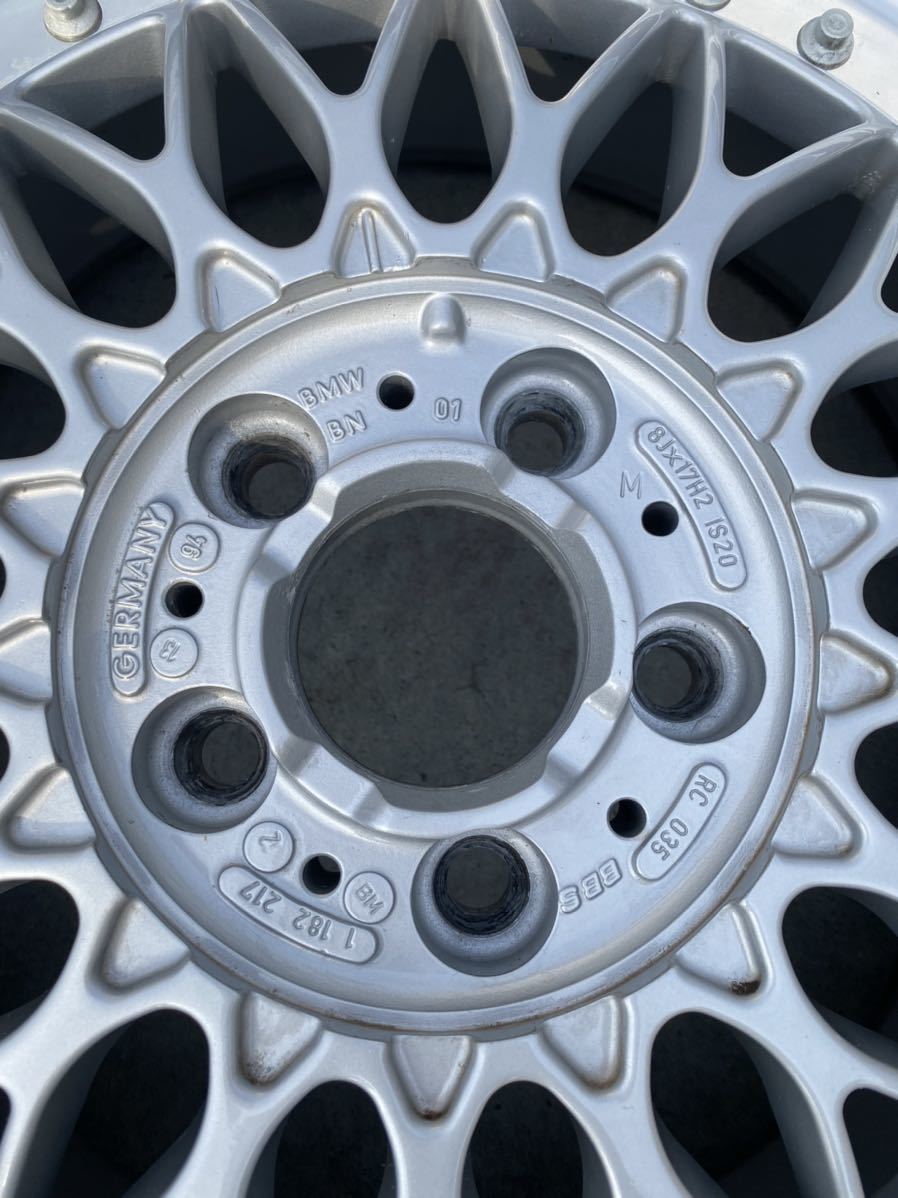 激レア 深リム BMW BBS RC090 RC091 8J+20 9J+26 PCD120 2ピース 当時物 旧車 廃盤 JDM USDM ...