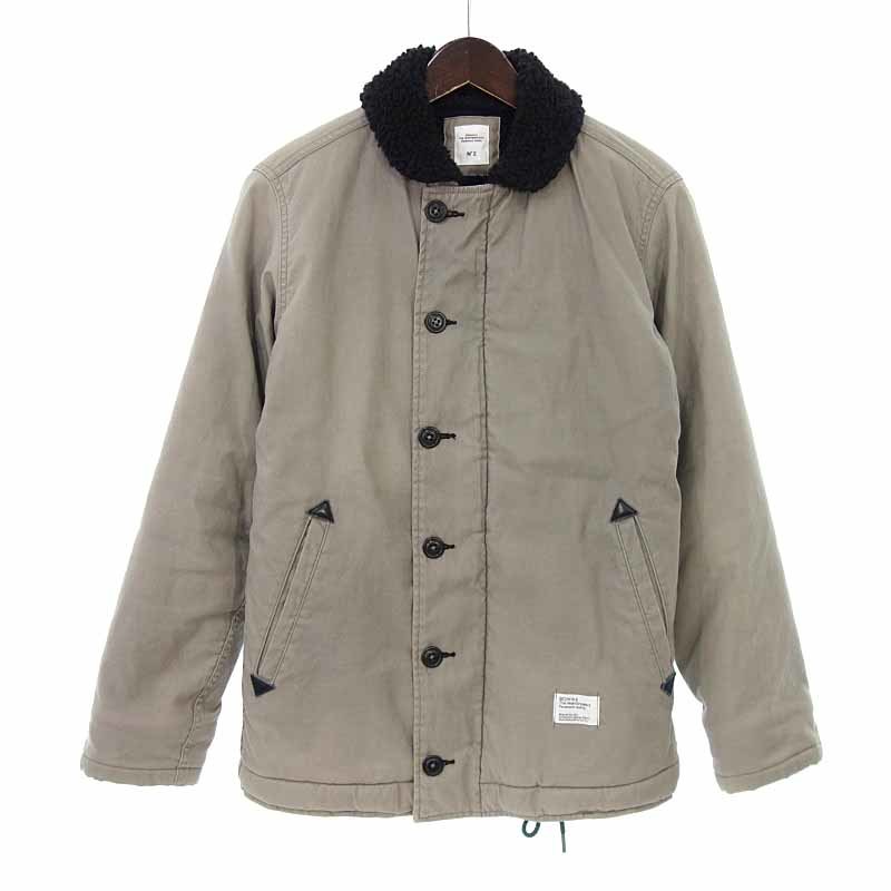 期間限定ベドウィン/BEDWIN N-1 DECK JACKET ボア デッキジャケtット(Mサイズ)｜売買されたオークション情報、yahooの商品情報をアーカイブ公開 - オークファン ...