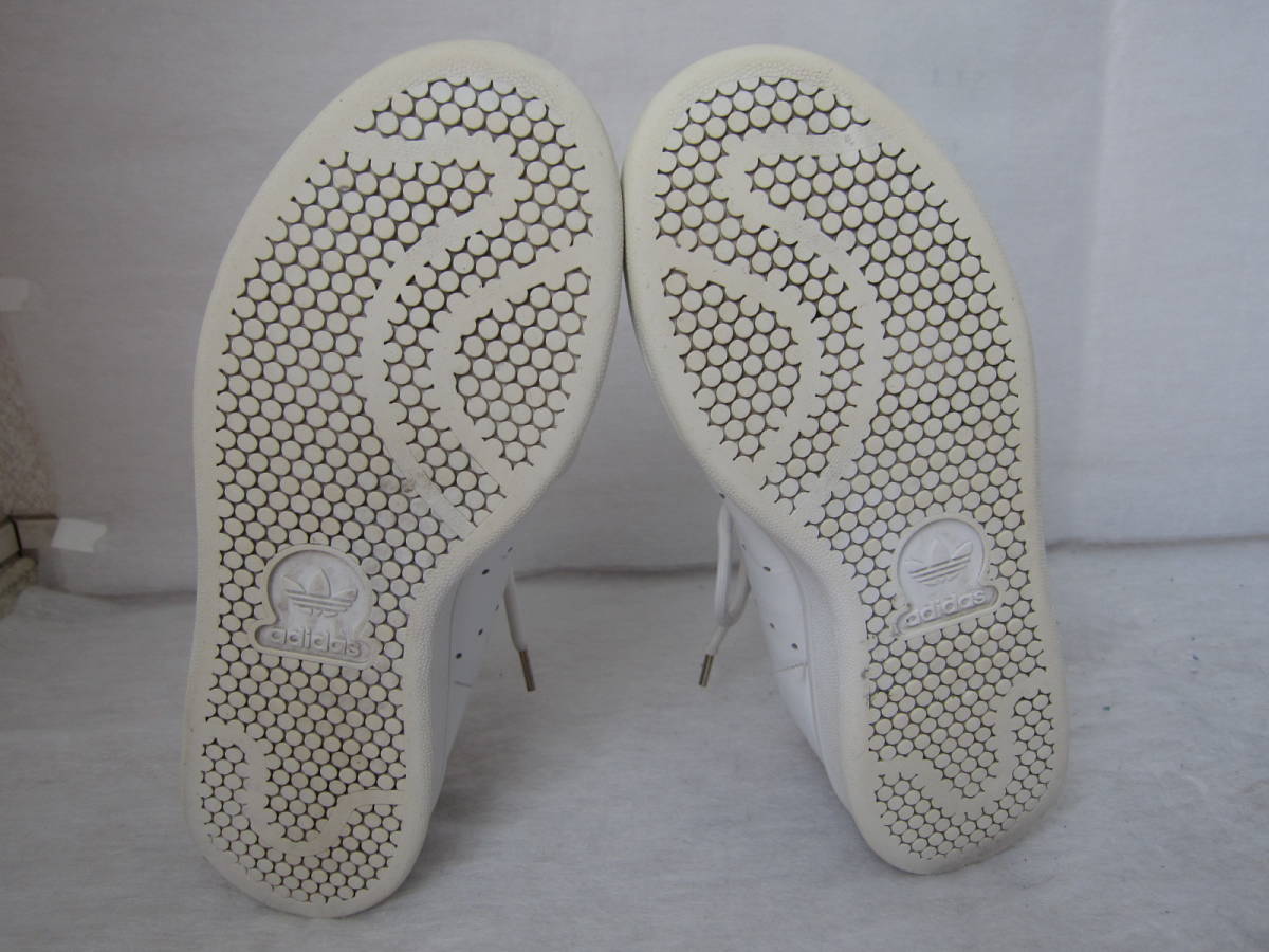 adidas stan smith W アディダス スタンスミス ウィメンズ BB5155 白/銅メタリック wm23㎝ US6 2016年製 ...