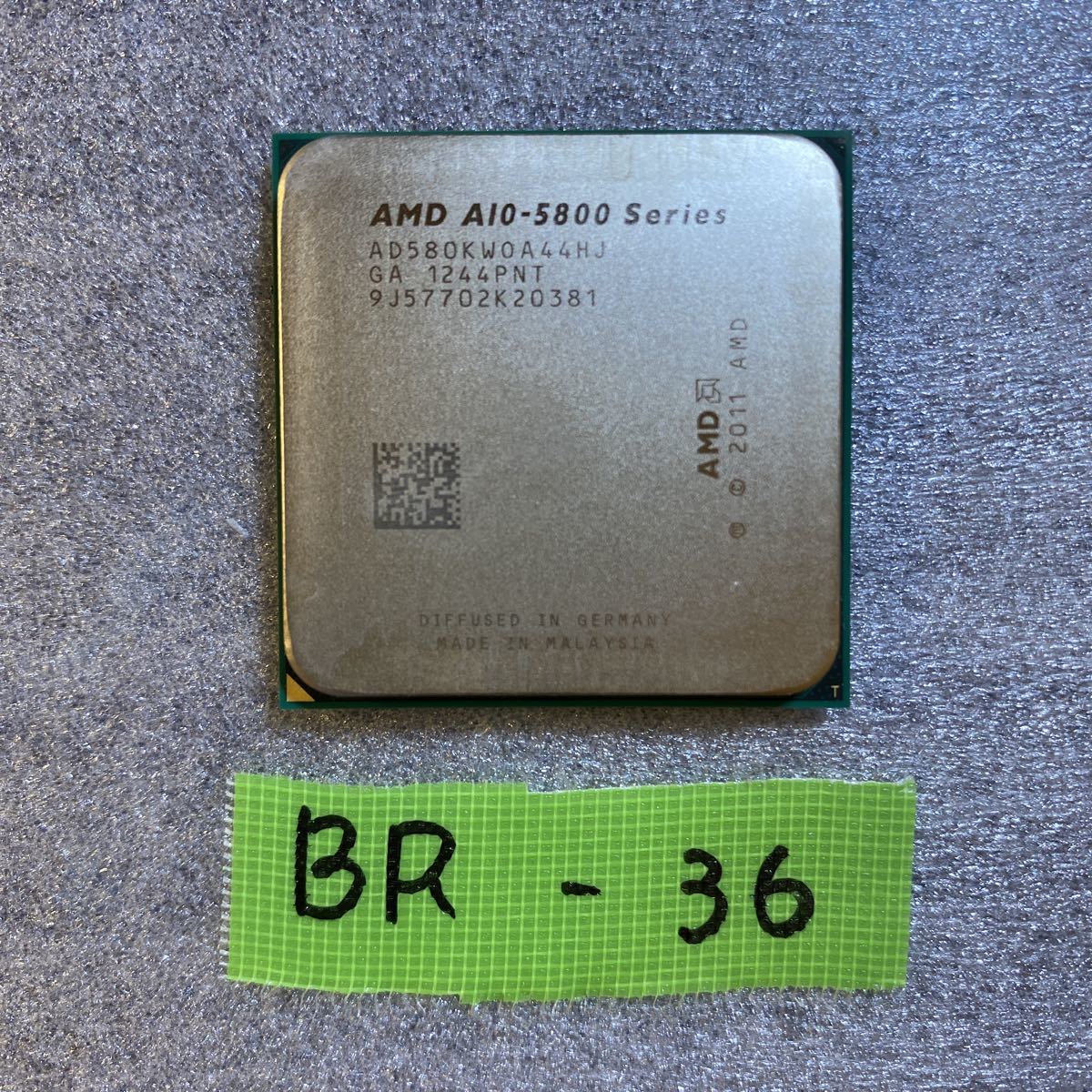 BR-36 激安 CPU AMD A10-5800 AD580KW0A44HJ 同梱可能(AMD)｜売買されたオークション情報、yahooの ...